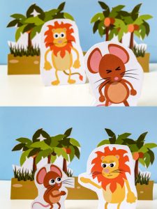 Spanish Storytelling Printable – The Lion & the Mouse | Gus on the Go ...
